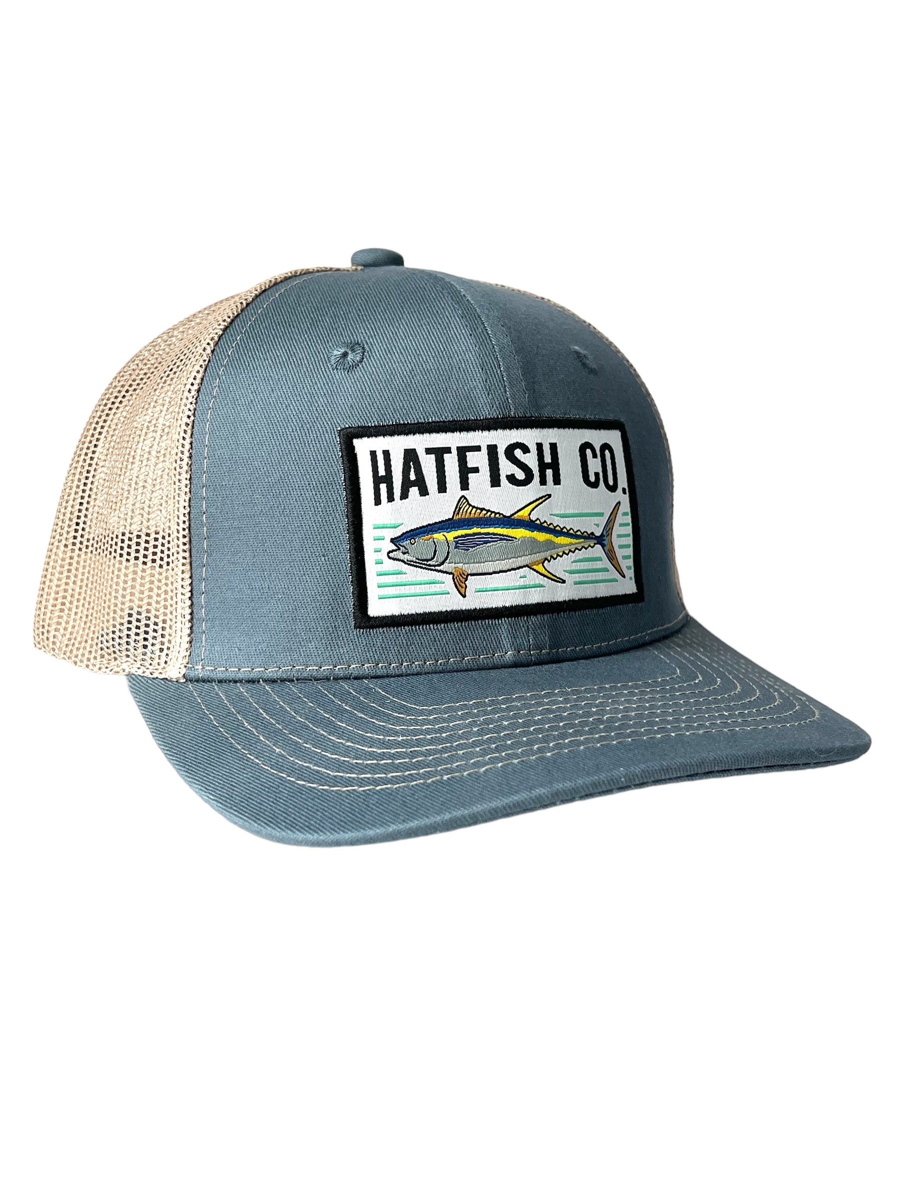 Yellowfin Tuna Trucker Hat – HatFish Co